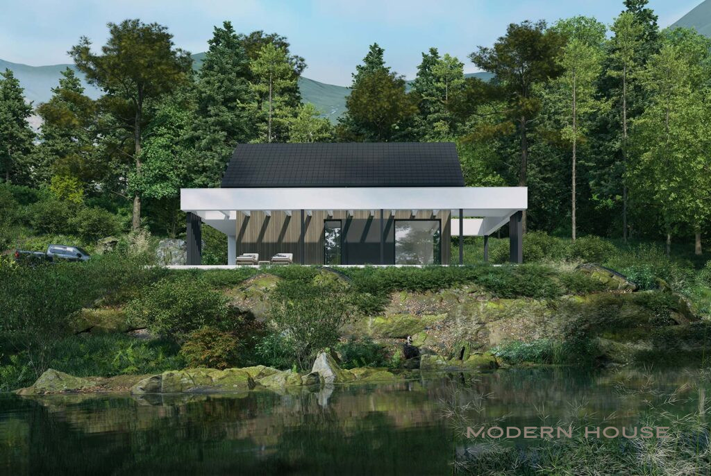 Projekt NewHouse 752, z poddaszem, bez garażu, 95m2 powierzchni ...