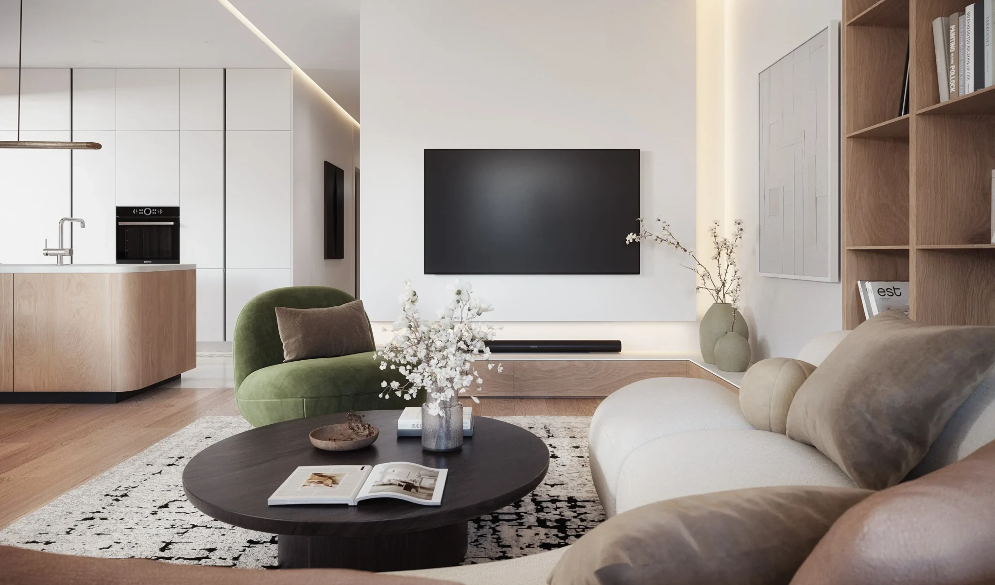 NewHouse 755 projekt domu w stylu stodoły, 3 sypialnie + gabinet na ...