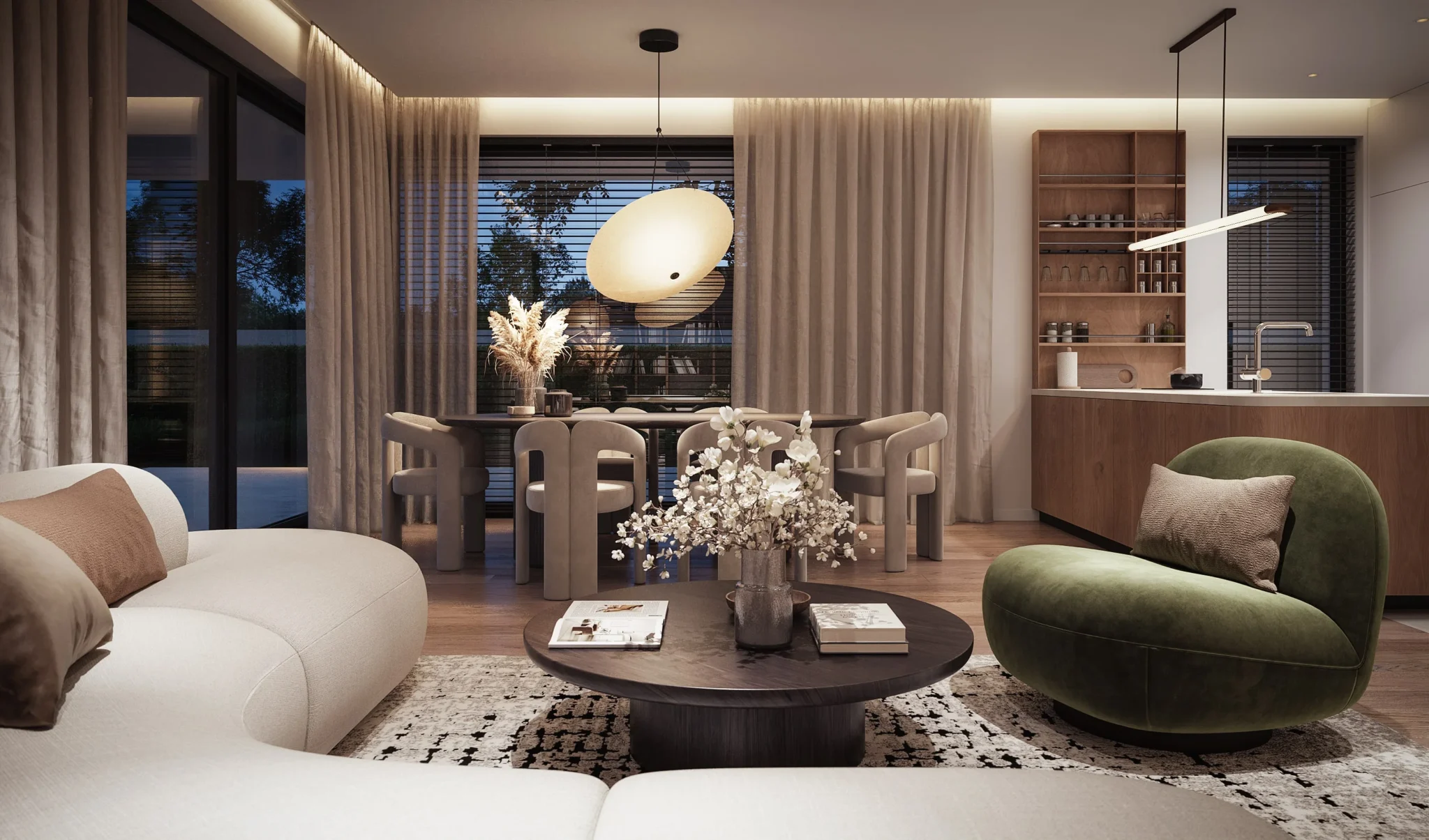 NewHouse 755 projekt domu w stylu stodoły, 3 sypialnie + gabinet na ...